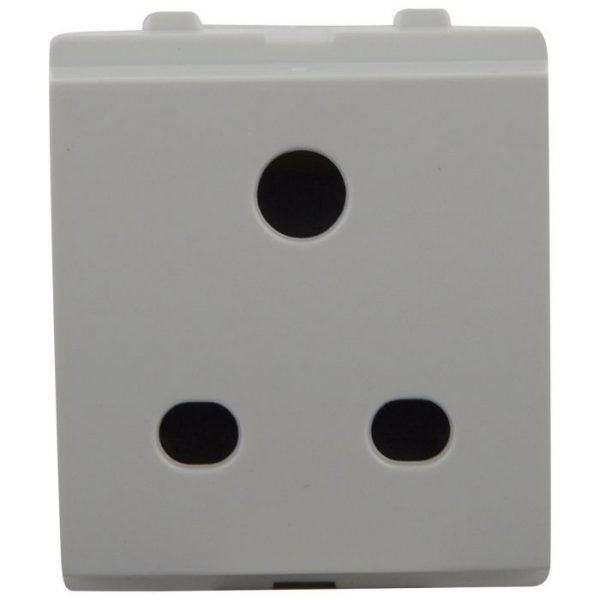 SCHNEIDER OPALE 6A 3 Pin Socket Outlet with Shutter (BIS) – Elecload India