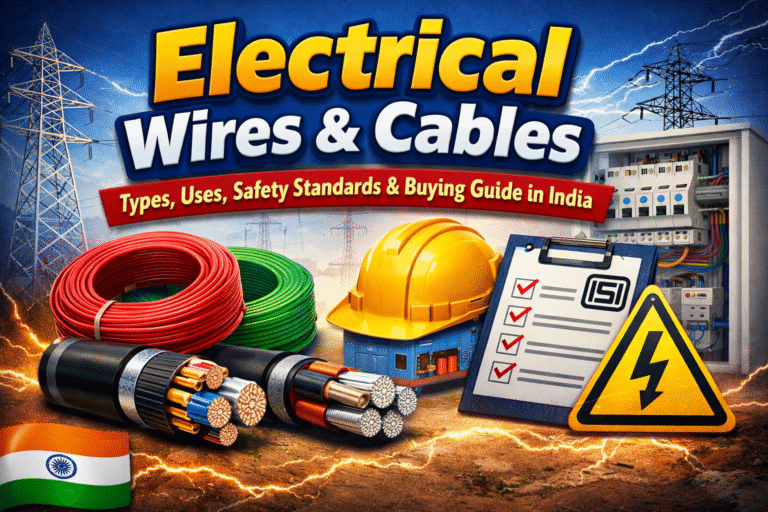 Electrical Wires and Cables: Types, Uses, Safety Standards & Buying ...
