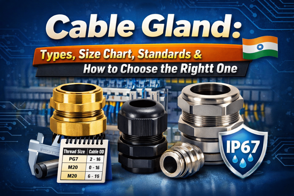 Cable Gland: Types, Size Chart, Standards & How to Choose the Right One ...